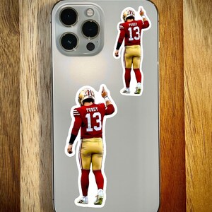 49ers Sticker Pack Brock Purdy, Nick Bosa, Deebo Samuel, Christian ...
