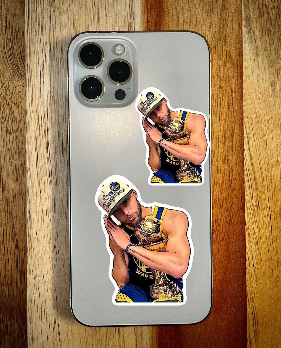 Stephen Curry Night Night Champ Sticker Waterproof, Durable - Etsy