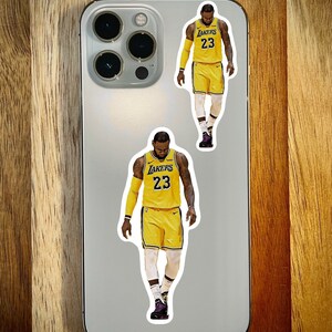 Lebron James Sticker Pack Waterproof, Durable, Custom, Dunking, Los ...