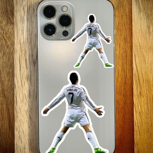 Cristiano Ronaldo Sticker Pack Waterproof, Durable, Soccer, Portugal ...
