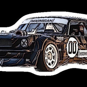 Ken Blocks Hoonicorn Sticker Waterproof, Durable - Etsy