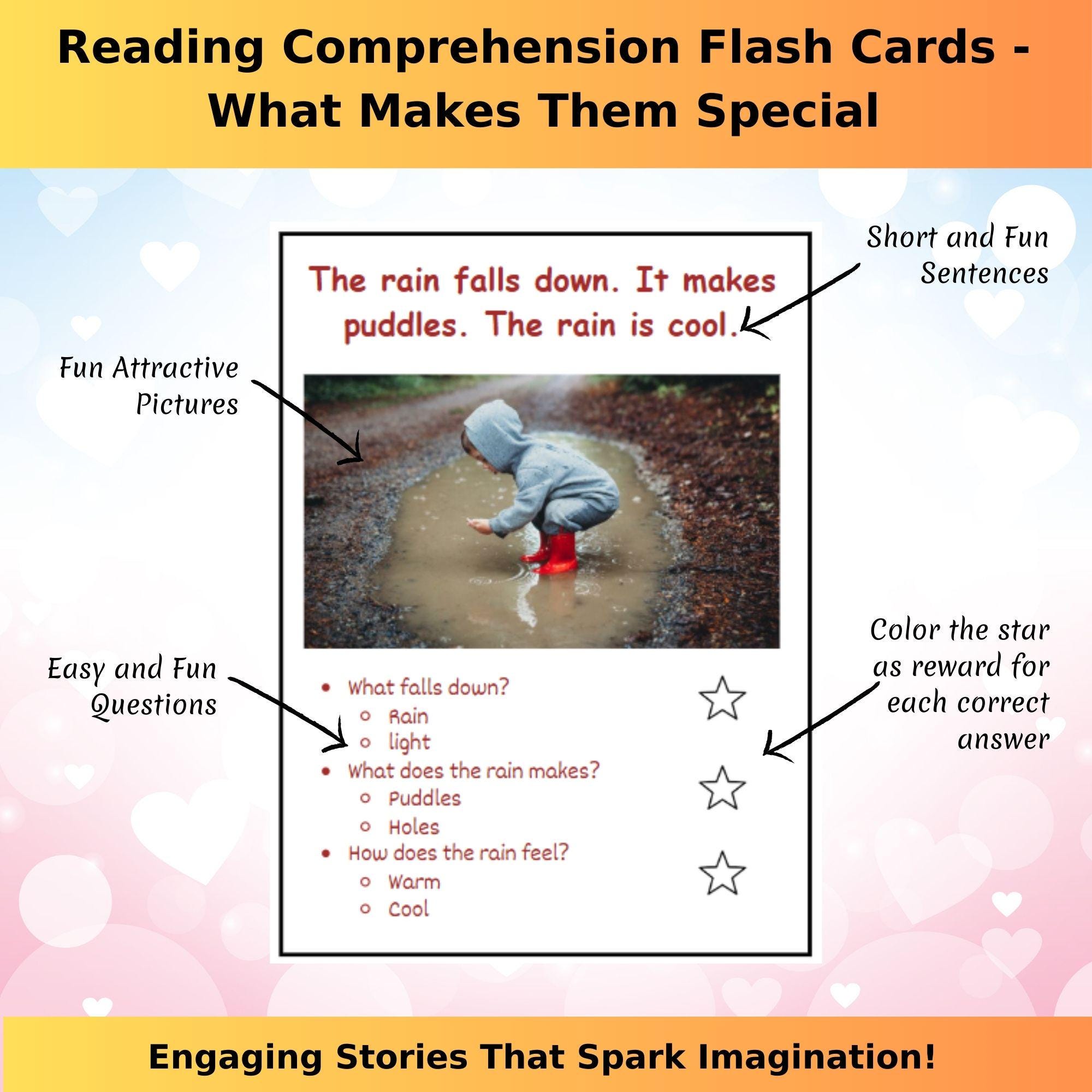 Printable Reading Flashcards for Preschoolers | 30 Fun Stories With ...