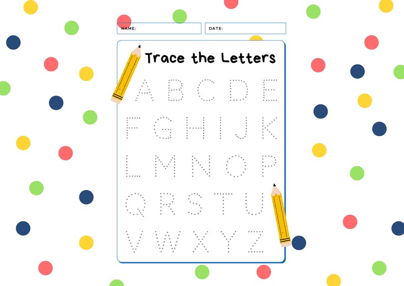 150+ English Worksheet for Kids | Alphabet Tracing, Writing Practice ...