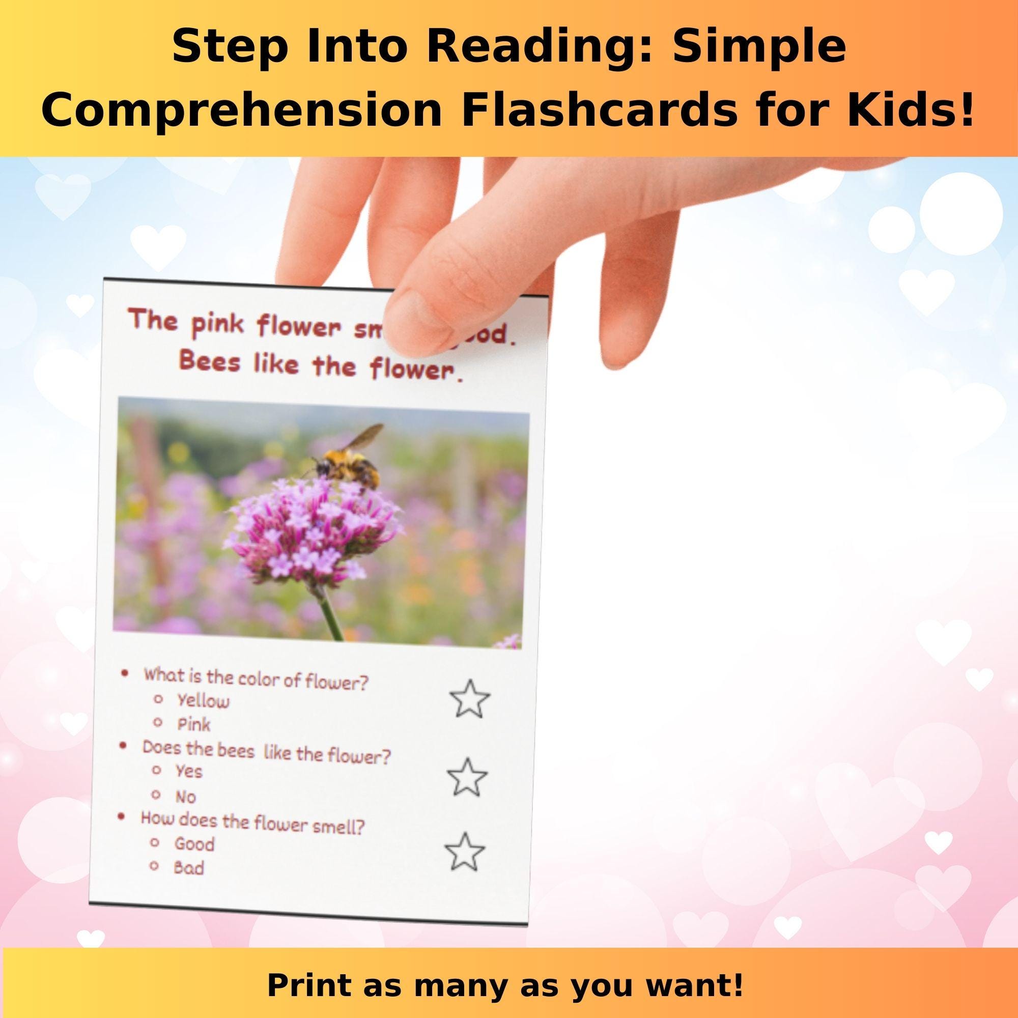 Printable Reading Flashcards for Preschoolers | 30 Fun Stories With ...