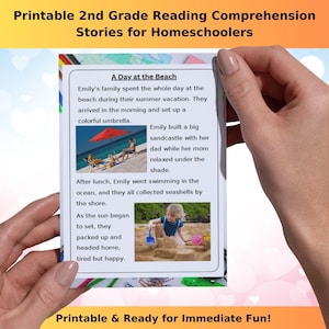 Reading Comprehension Sheets for Grades 1 and 2 | Ideal for ...