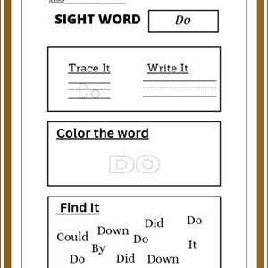 Fun Rhyming & Sight Word Activities for Educational Fun! Preschool ...