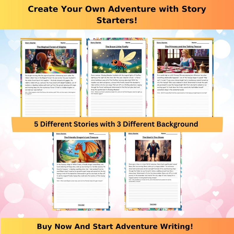 Grade 1, Grade 2 Fantasy Story Starter | Creative Writing | Build ...
