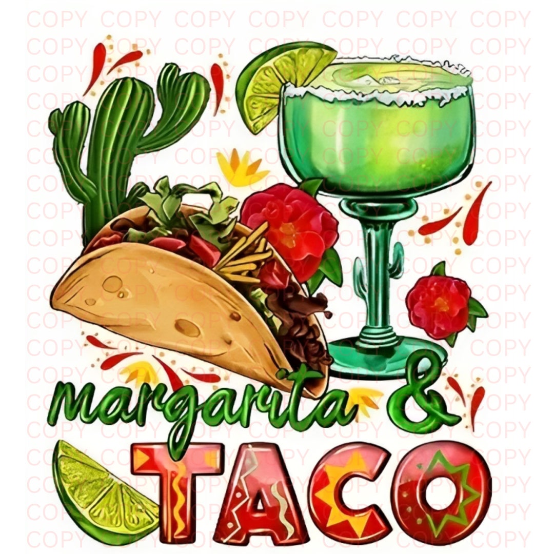 Margarita & Taco | Chola | Mexican PNG, Cute Images | Proud Mexican ...