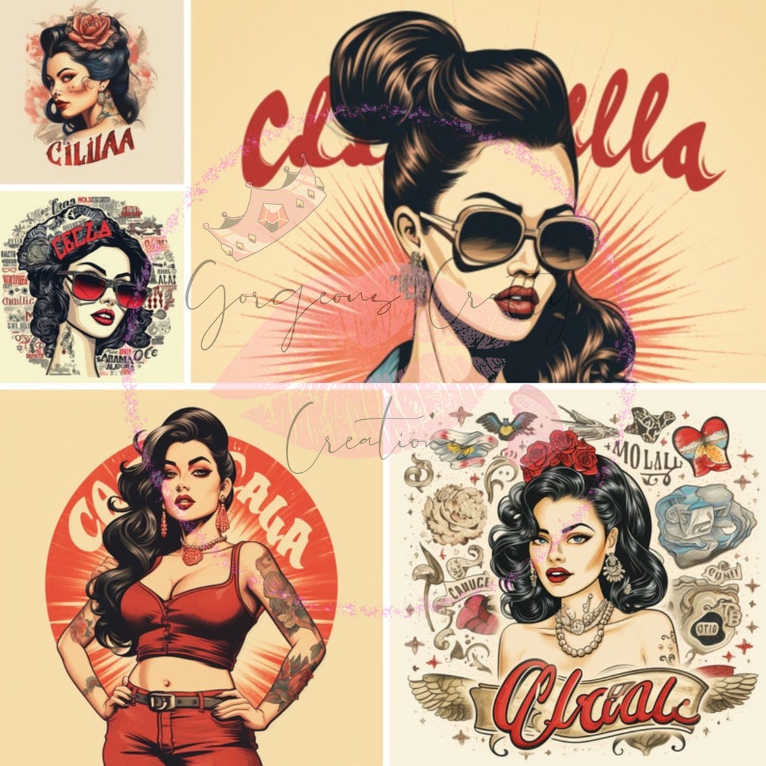 Latina | Rockabilly Chicana | Sublimation Design | Mexican PNG | Latina ...