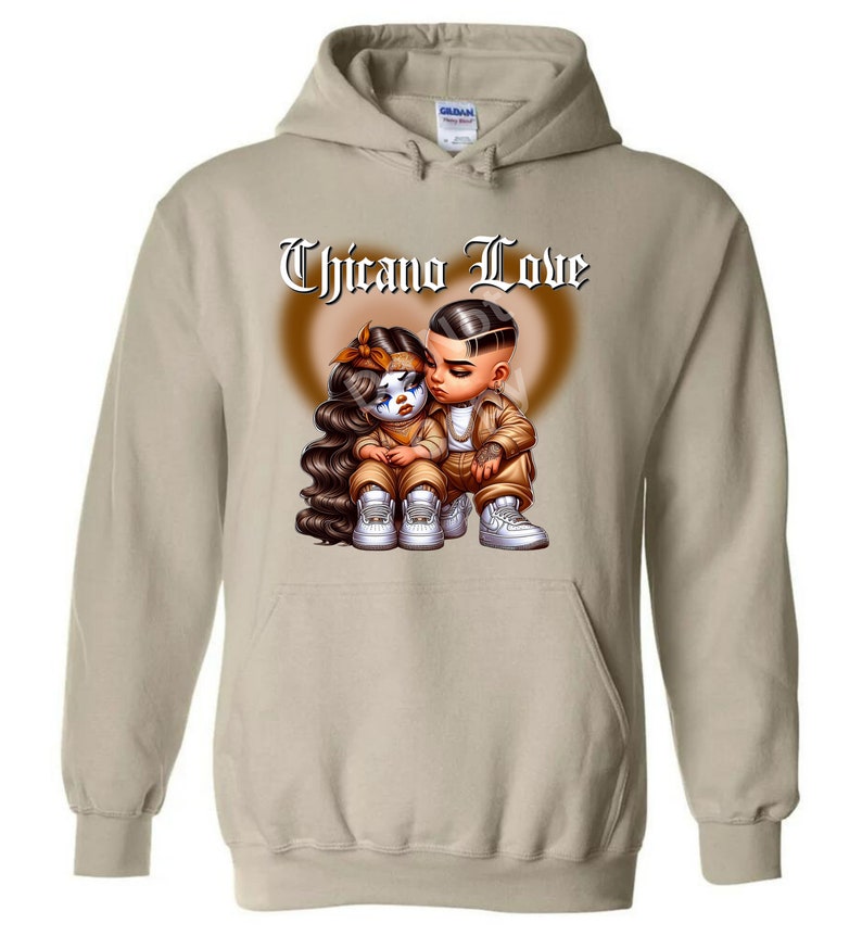 Chicano Love Hoodie Latino Love Mexican Images Sweaters - Etsy