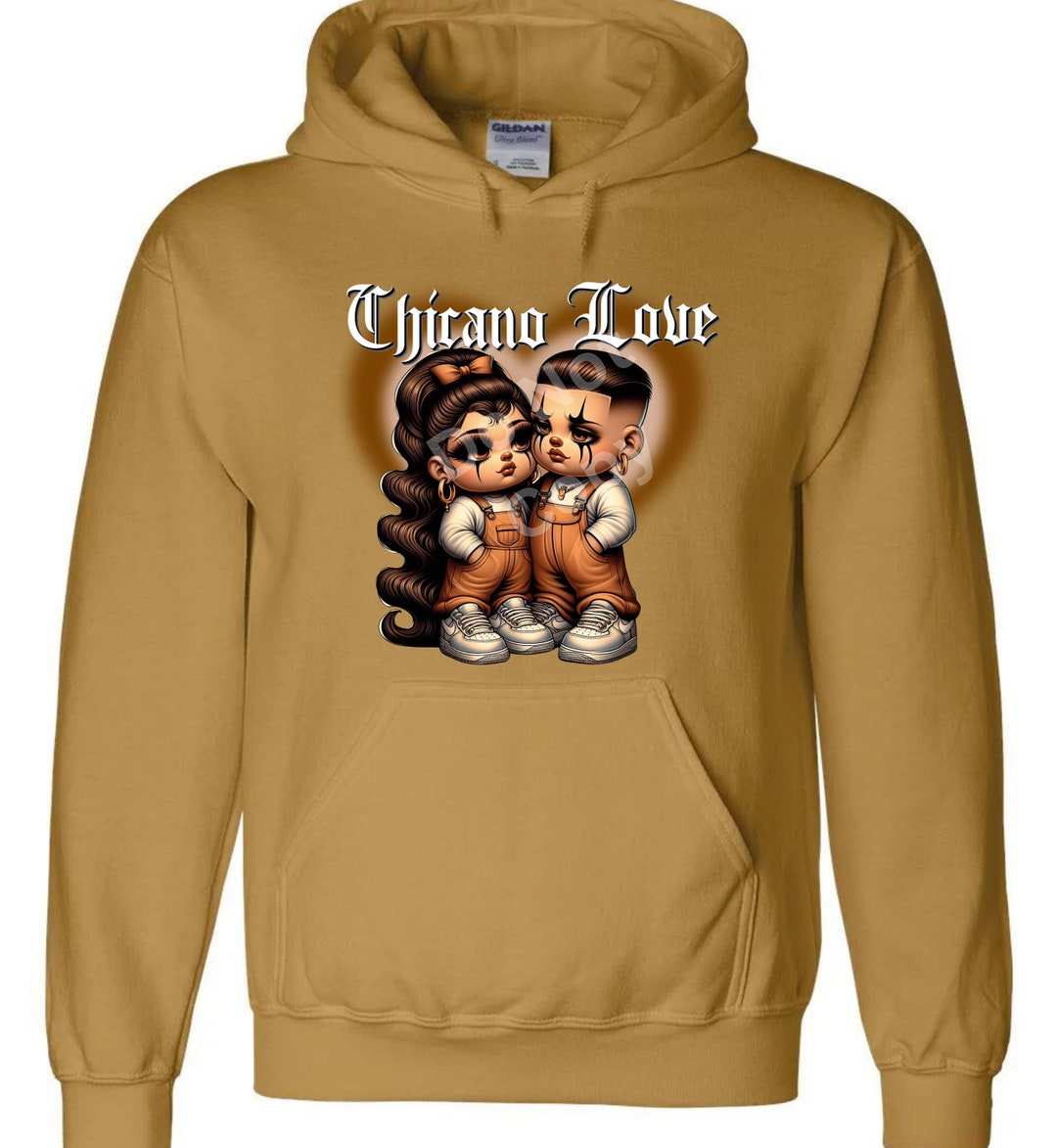 Chicano Love Hoodie #3 | Latino Love | Mexican Images | Sweaters | - Etsy