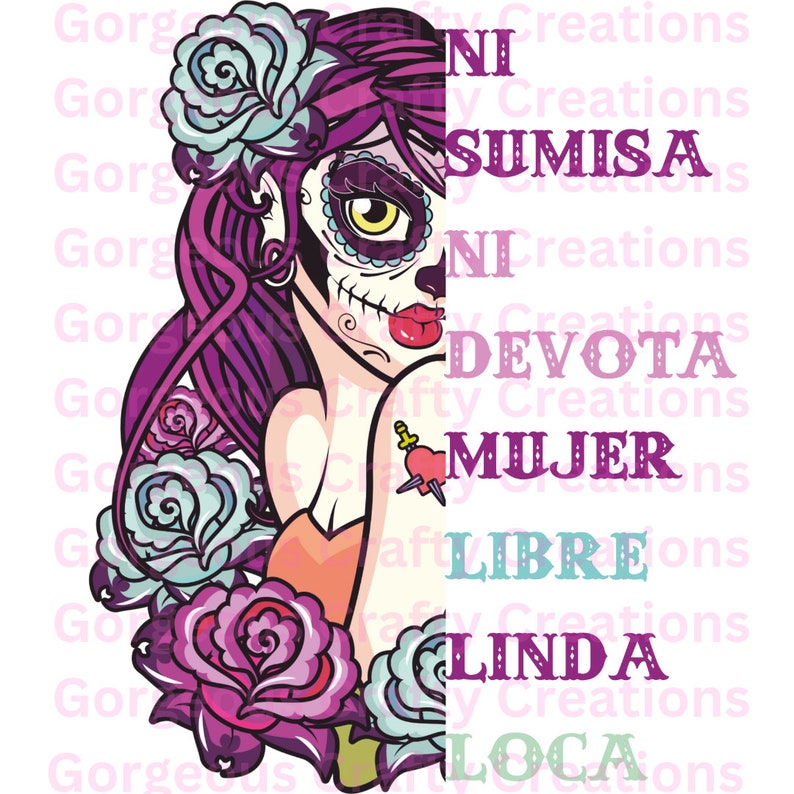 Latina | in Sumisa Mexicana PNG | Mexican Design | Latina PNG | Latina ...
