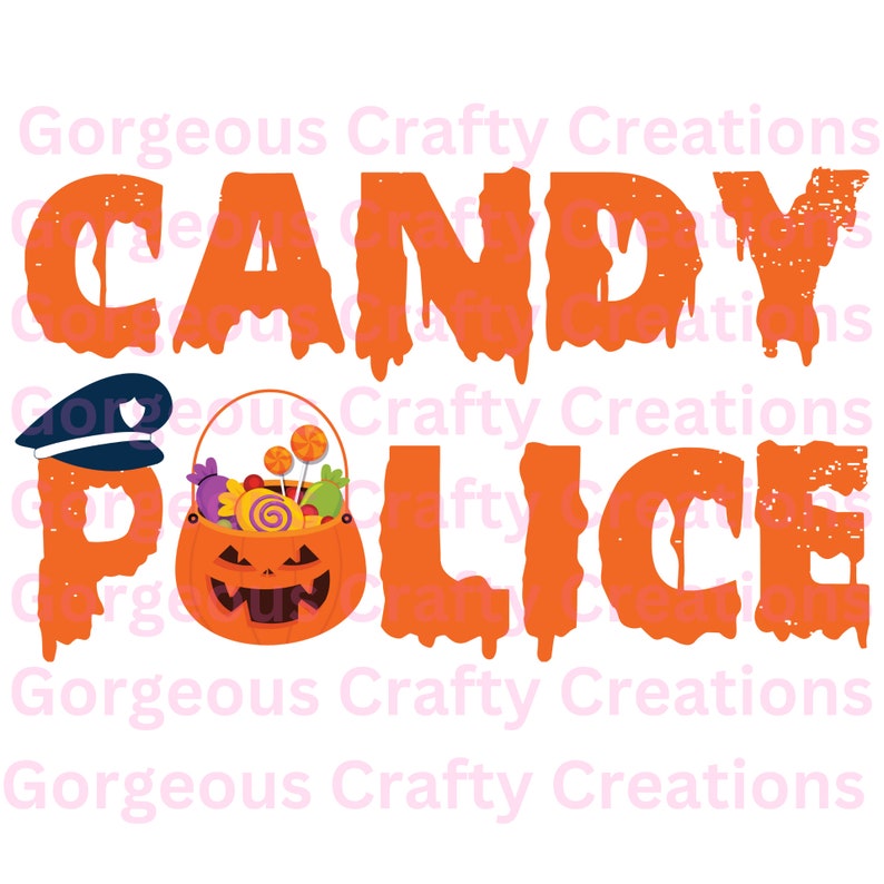 Candy Police / Diseño de Sublimación / PNG Mexicano / Latina SVG ...