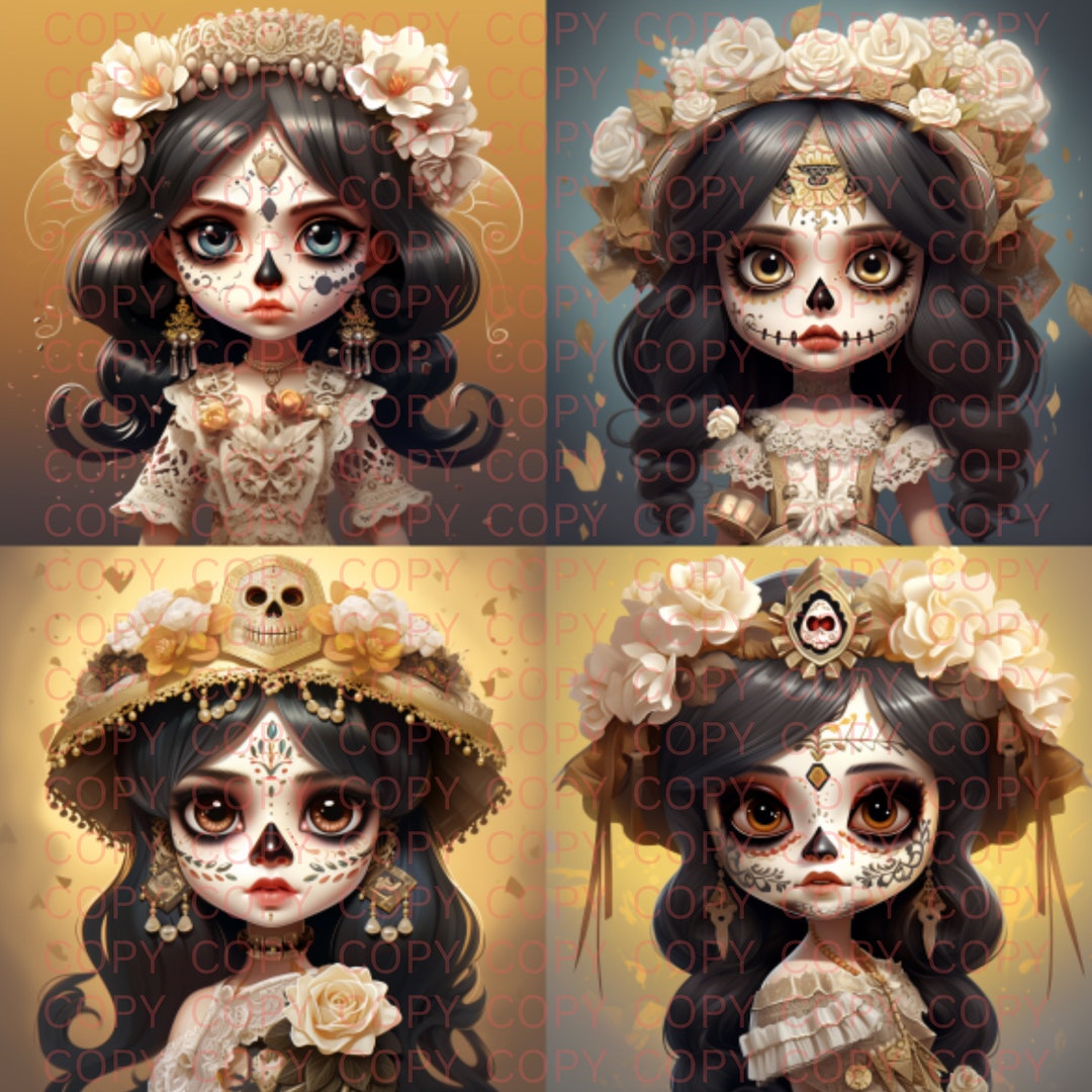 Day of the Dead | Catrina | Chola | Mexican Sublimation Png, Catrina ...