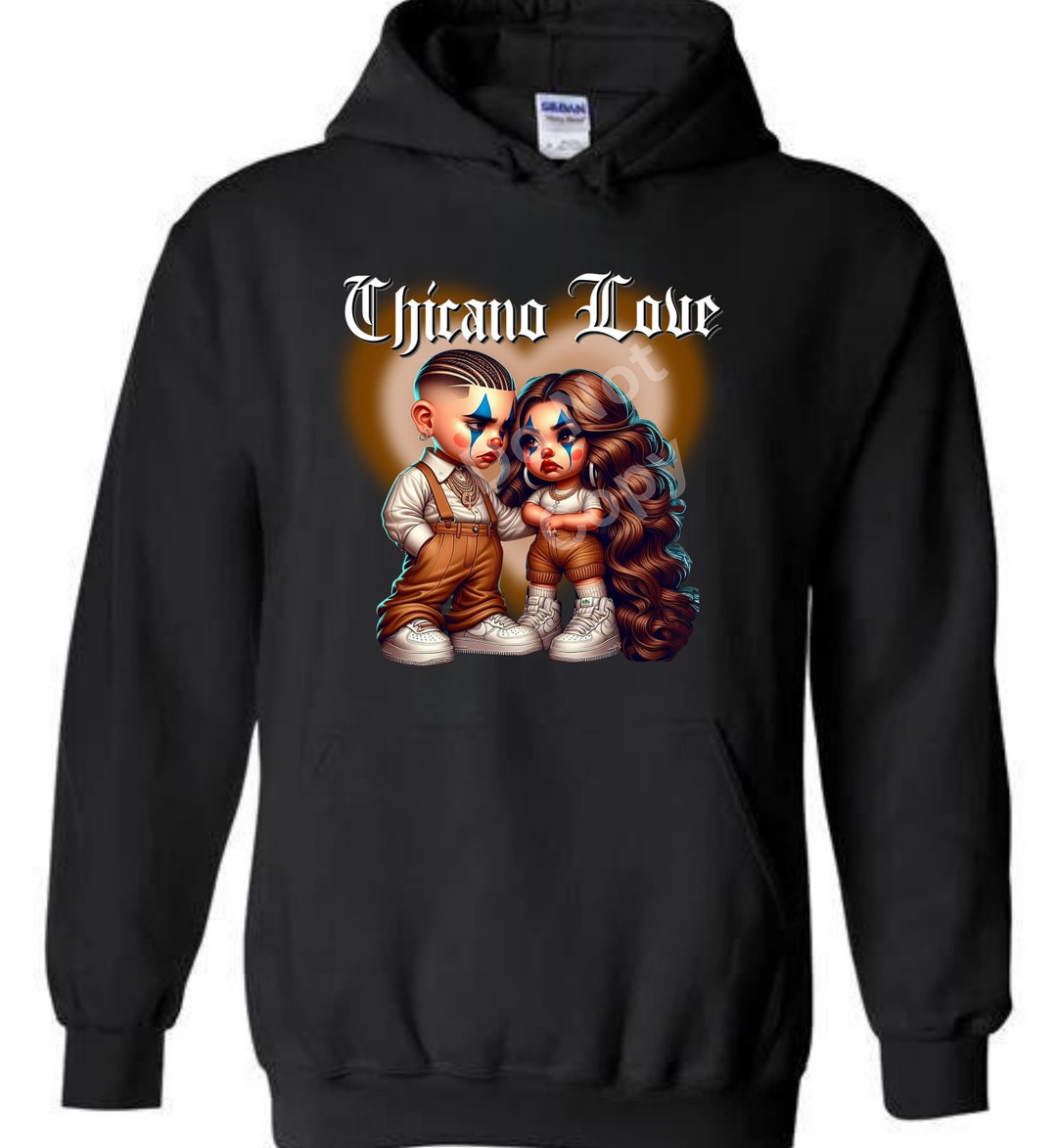 Chicano Love Hoodie #2 | Latino Love | Mexican Images | Sweaters | - Etsy