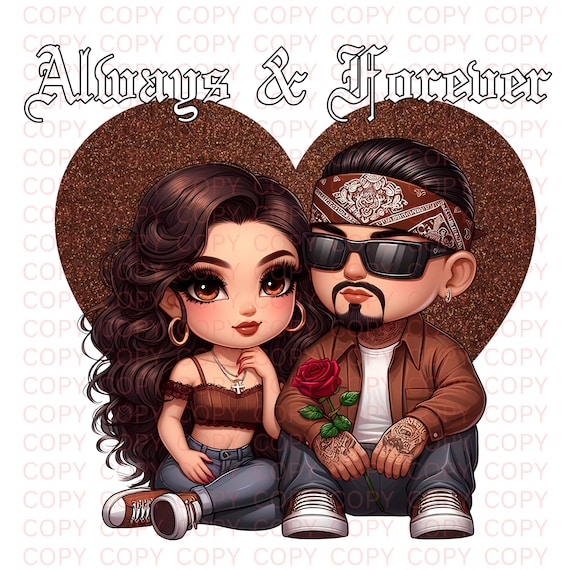 Mexican Cholo Drawing