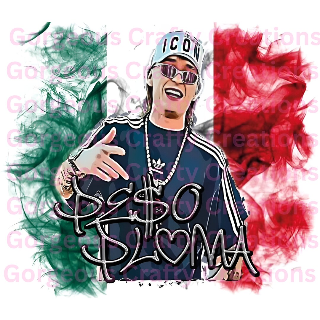 Peso Pluma #2 | Mexicano | Sublimation Design | Mexican PNG | Latina ...