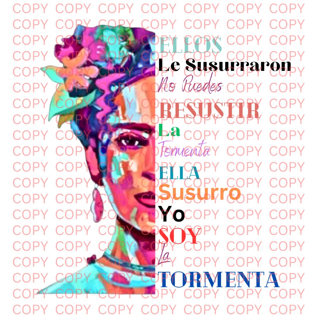 Frida Kahlo in SPANISH #3 | Mexican Images | Latin Girl | PNG Clipart ...