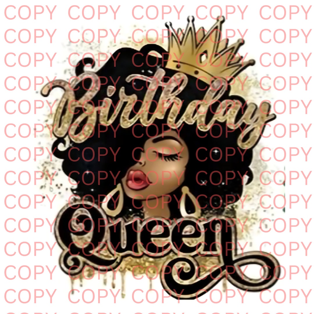 Birthday QUEEN |sublimation & DTF Design| Mexican PNG | Beautiful ...
