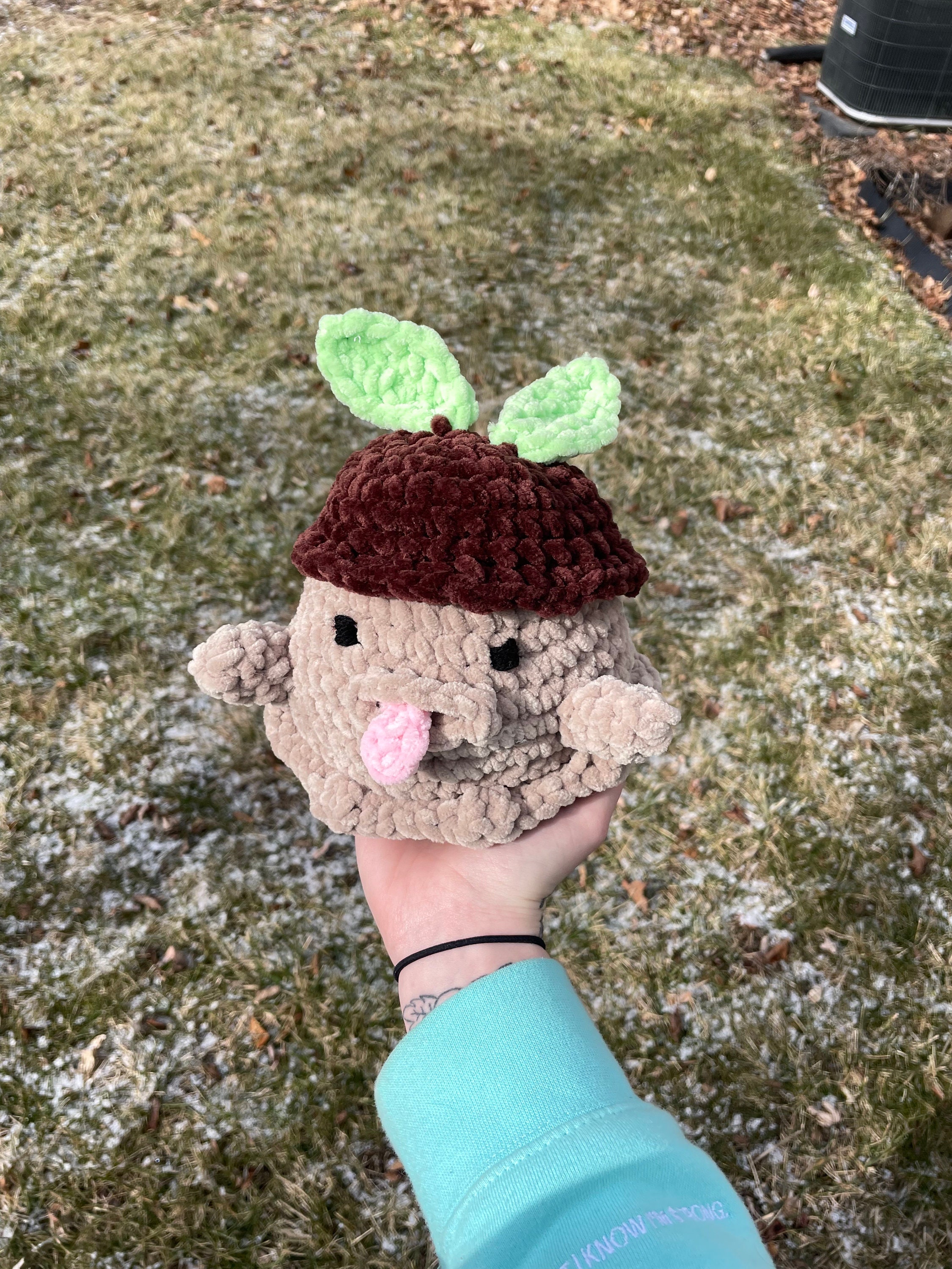 Gumoss Crochet Plushie Palworld Amigurumi - Etsy