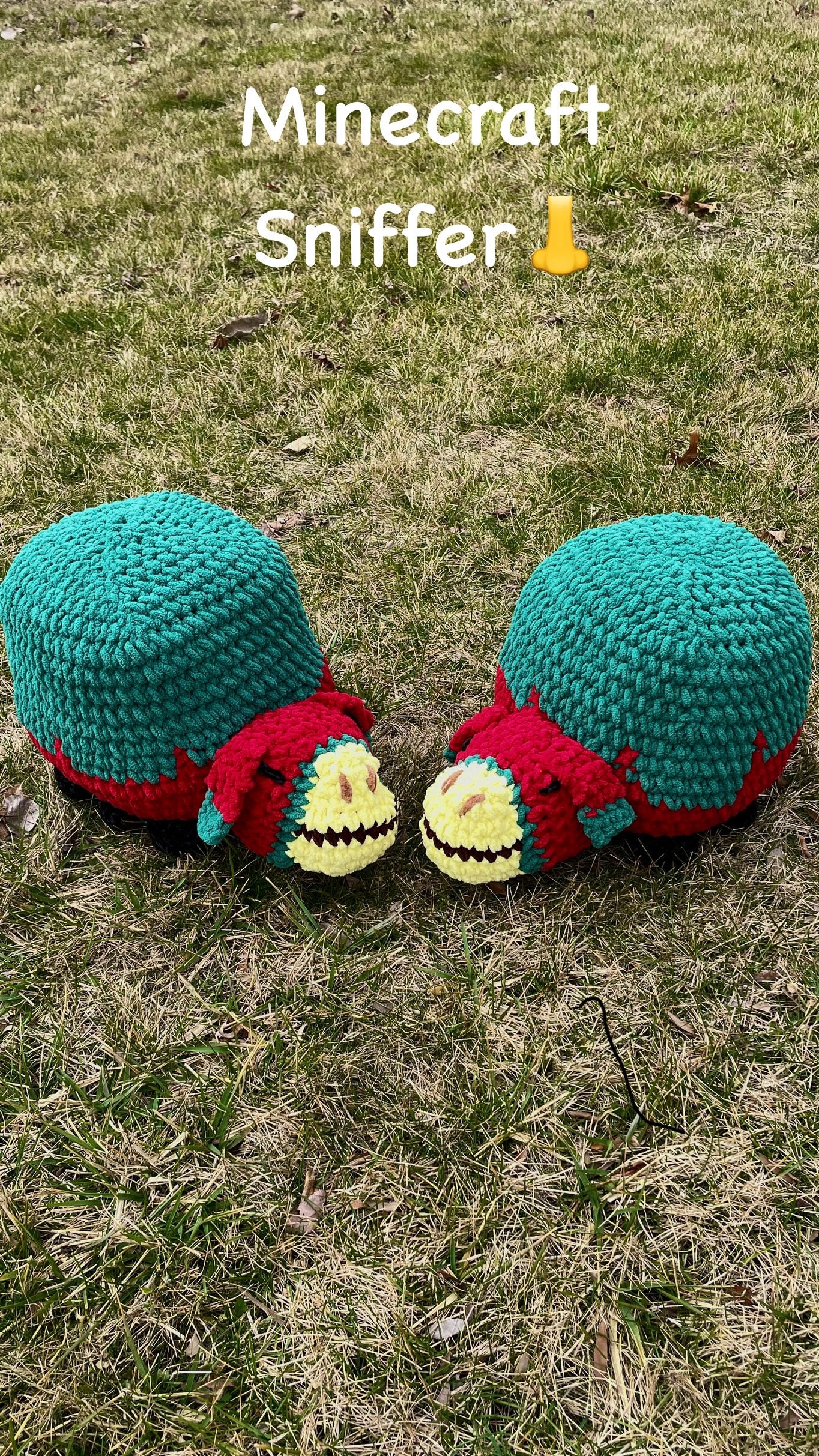 Minecraft Sniffer Crochet Plushie - Etsy