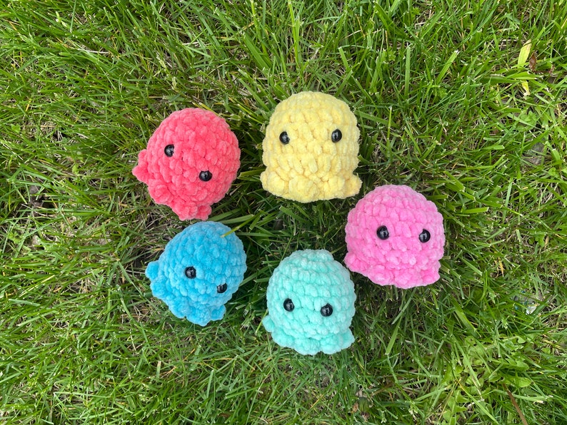 Mini Crochet Octopus Stress Ball Amigurumi - Etsy