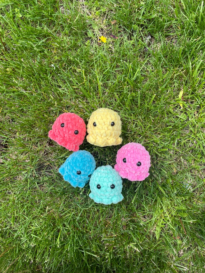 Mini Crochet Octopus Stress Ball Amigurumi - Etsy