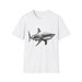 ASCII Art Shark T-shirt: Unisex Marine Life Tee - Etsy