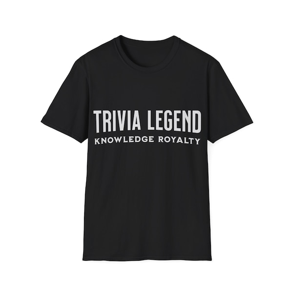 Mens Trivia Shirt - Etsy