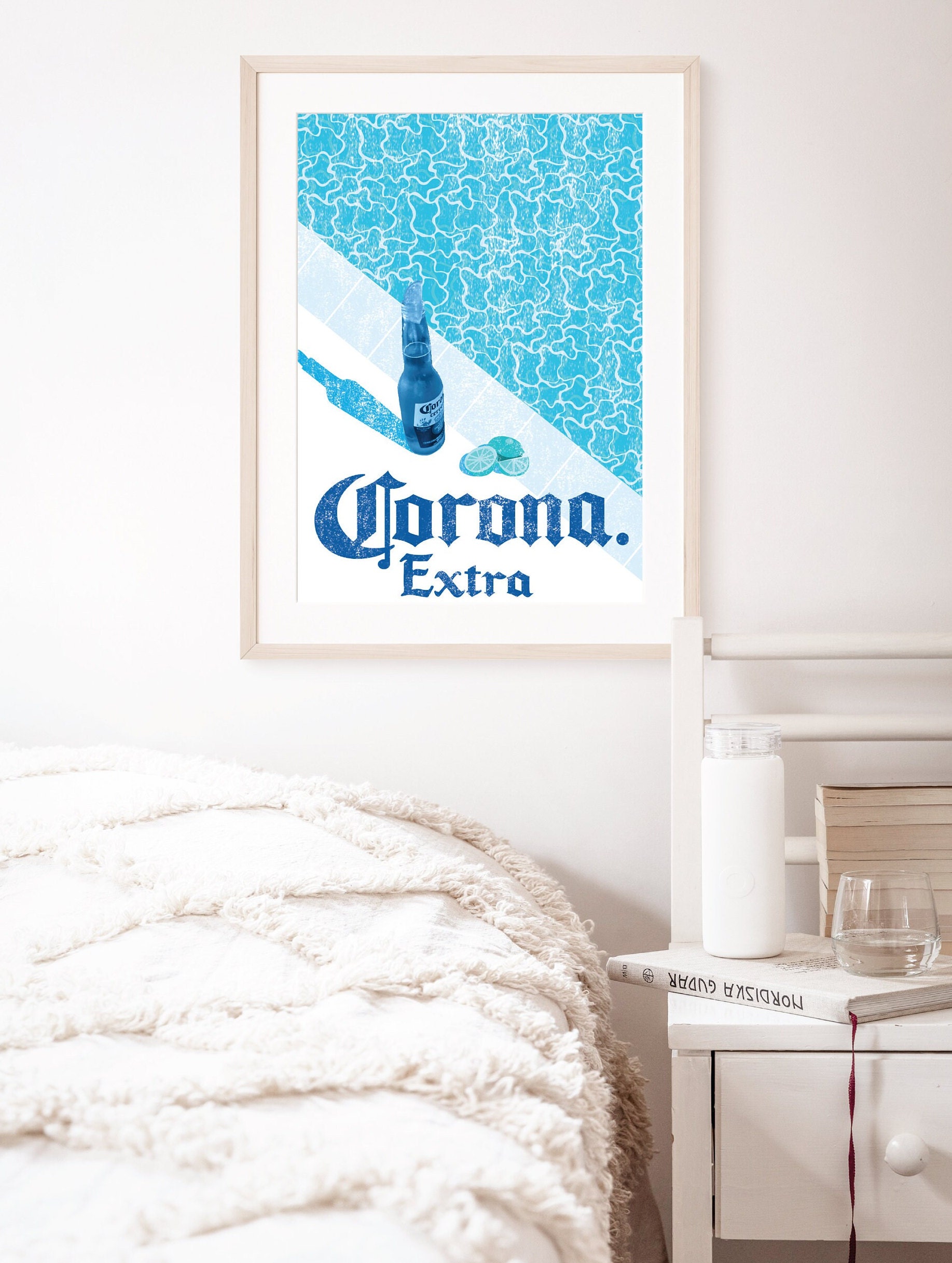 Alcohol Print, Corona Extra Bar Cart Print, Wall Art, DIGITAL DOWNLOAD ...
