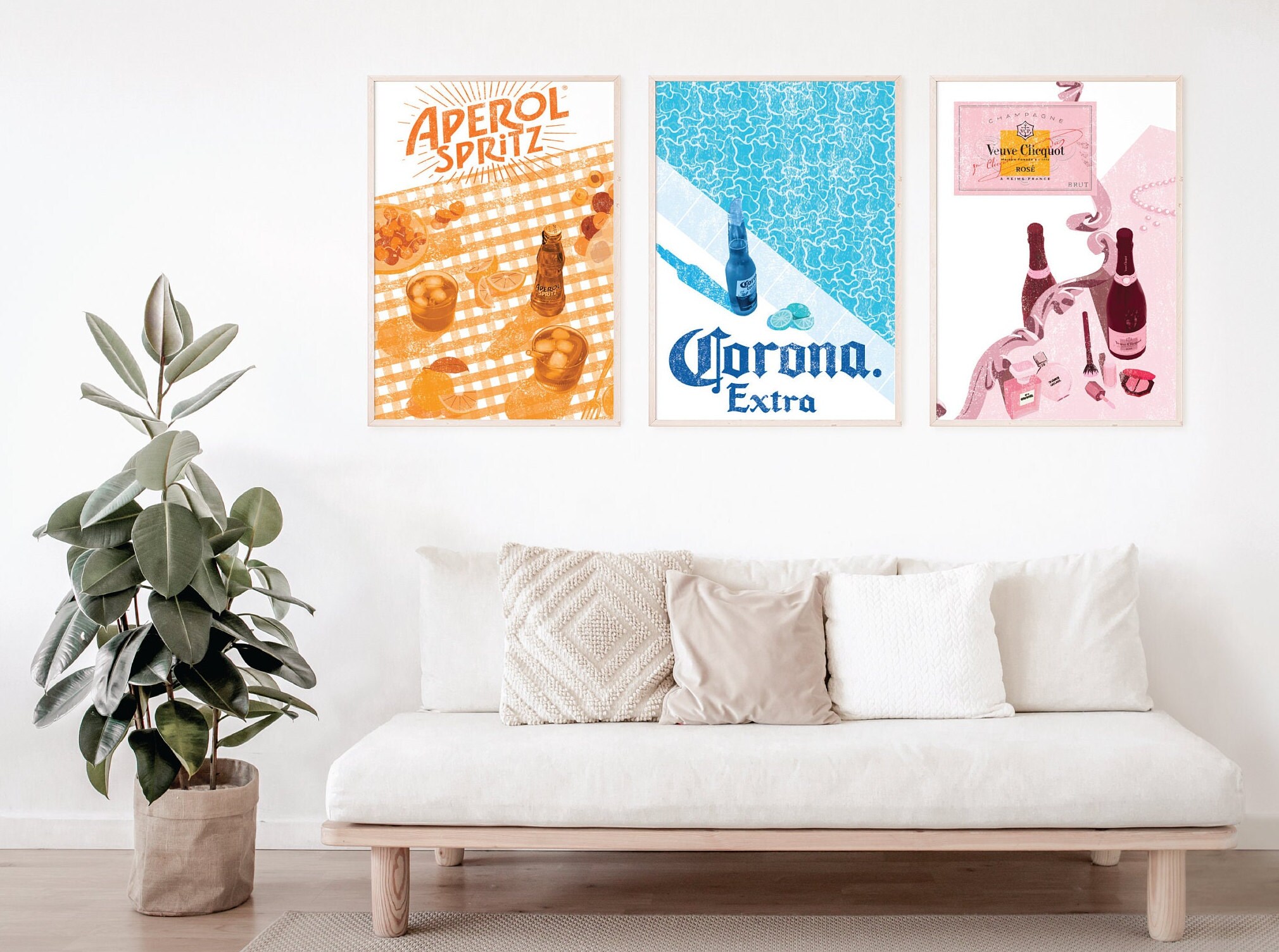 Alcohol Print, Corona Extra Bar Cart Print, Wall Art, DIGITAL DOWNLOAD ...