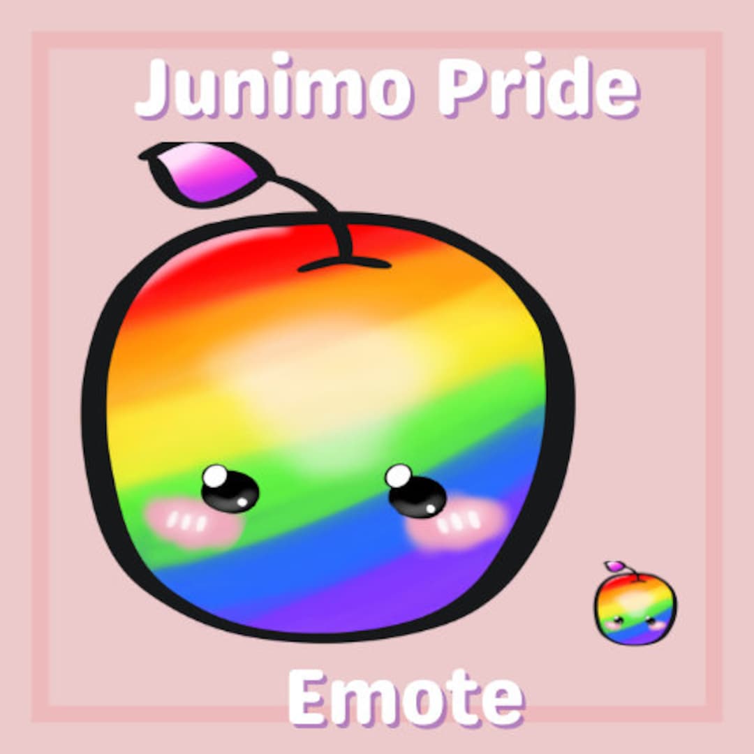 Stardew Valley Junimo Pride Emote - Etsy