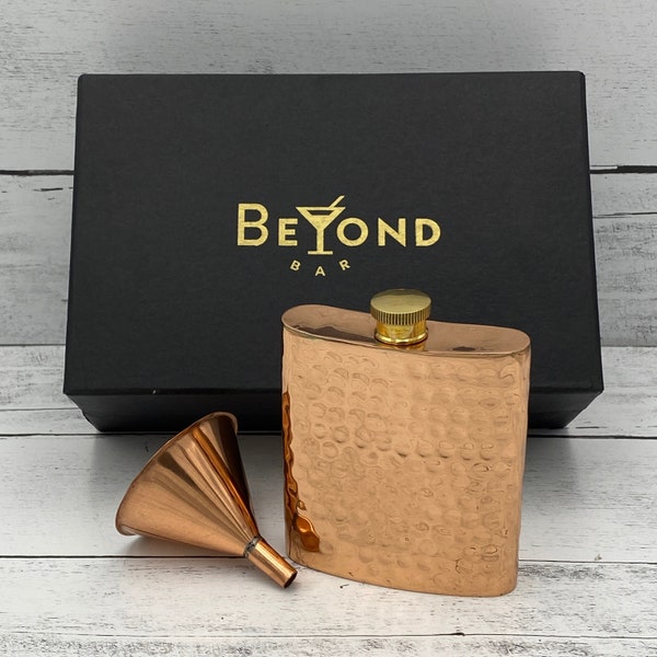 Copper Flask - Etsy