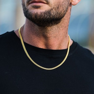 Mens Jewelry Cuban Chain - 3mm, 5mm, 7mm, 10mm, 12mm - Etsy