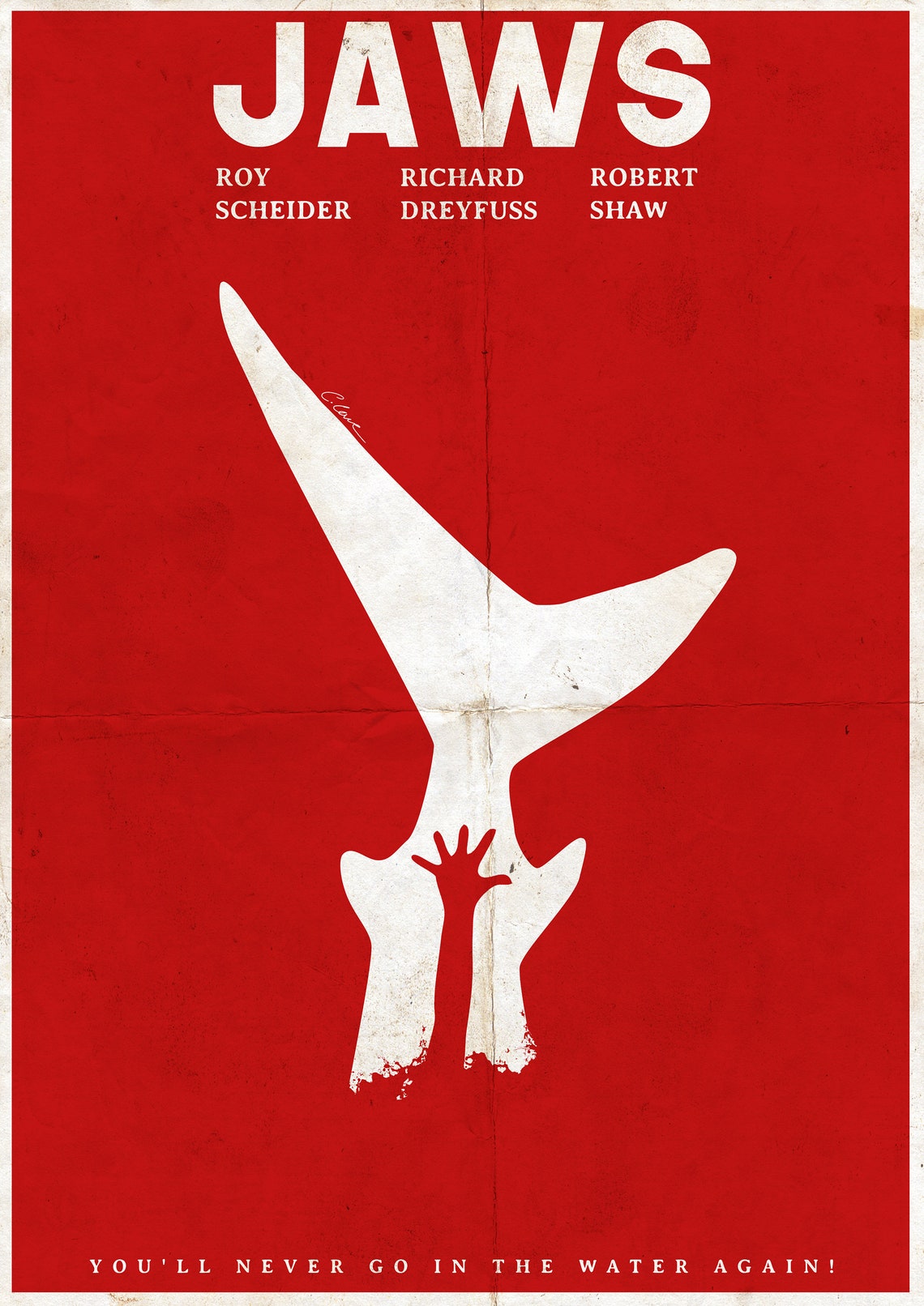 Jaws Print/poster A3 Digital Download. - Etsy