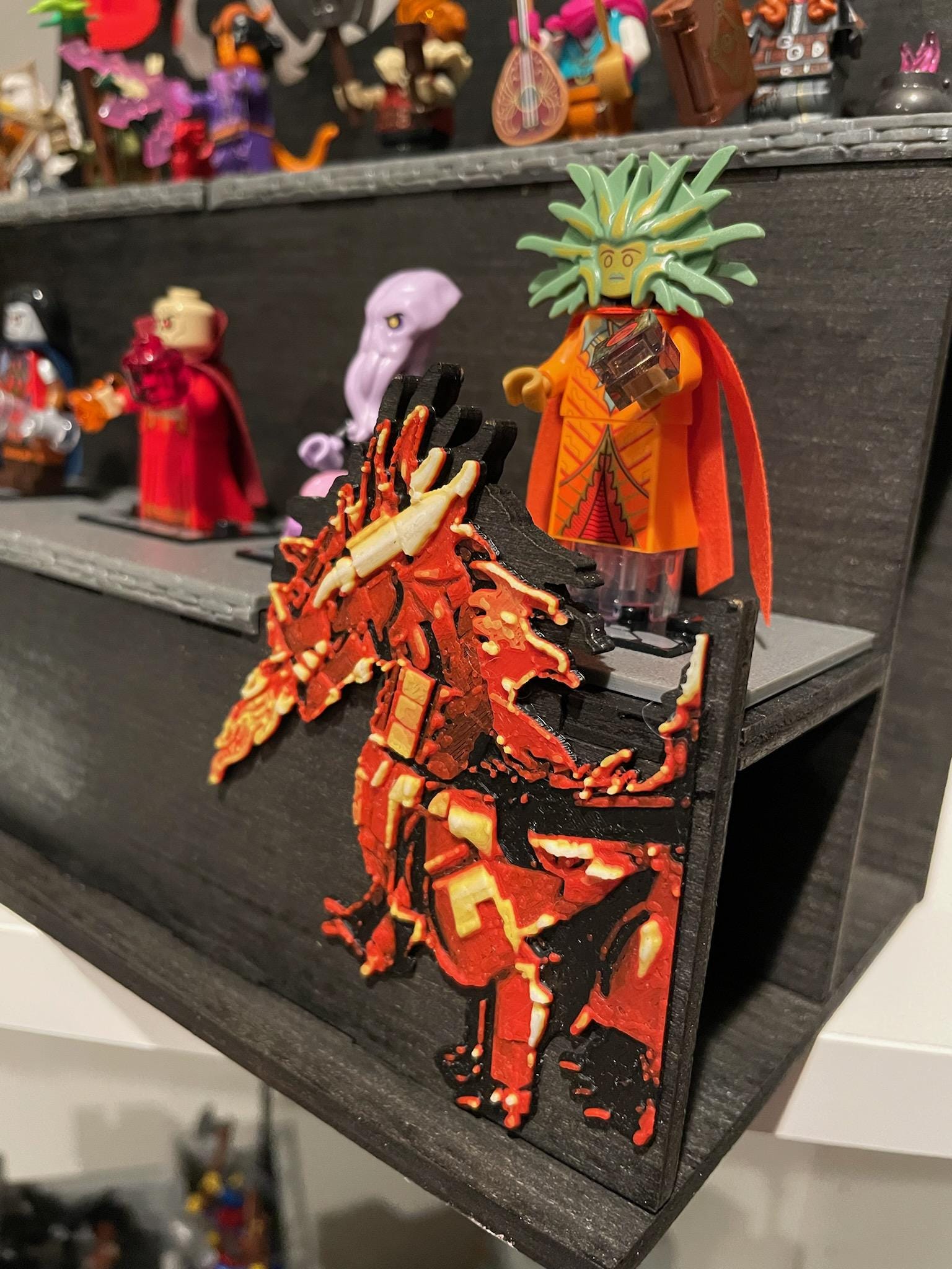 Lego Minifig Display, Lego Dungeons and Dragons, D&D, Minifig, Lego ...