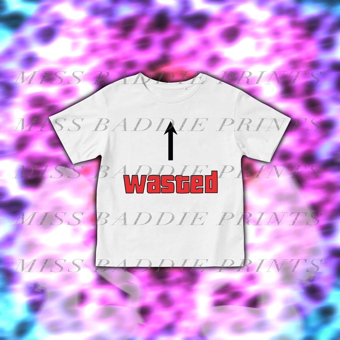 Wasted Meme Party T-shirt Design/downloadable Gamer Sublimation Png ...