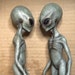 BIG 1/6 Grey Alien Figure Roswell Area 51 S4 UFO Pilot Model Retro Sci ...
