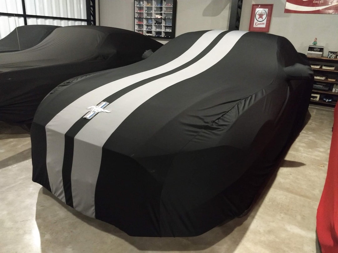 Ford Mustang Custom Tailor-made Indoor Car Covers With Embroidered Logo ...