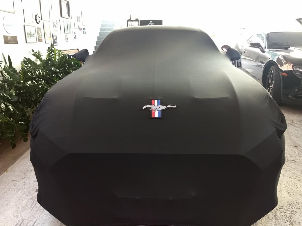 Ford Mustang Custom Tailor-made Indoor Car Covers With Embroidered Logo ...