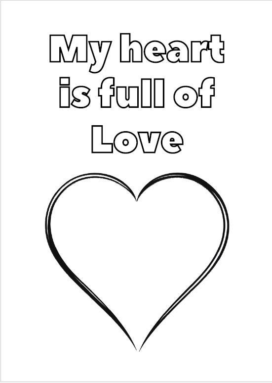 Tarjetas De Afirmación Para Colorear Para Niños/ Positive Affirmation ...