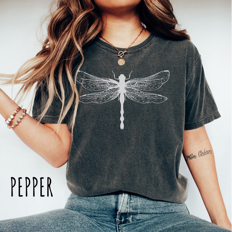 Dragonfly Hippie Shirt - Etsy