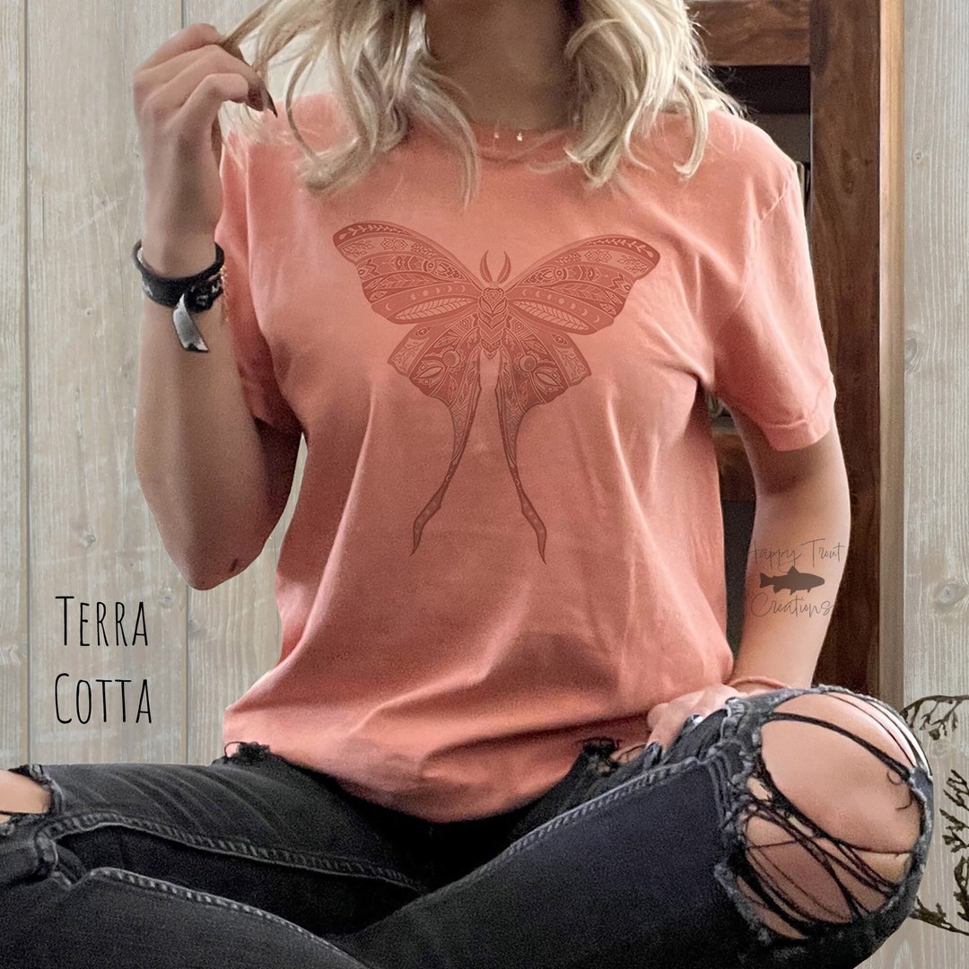 Shades of Moths Luna Moth Shirt | Mystical Fairy Core Butterfly ...