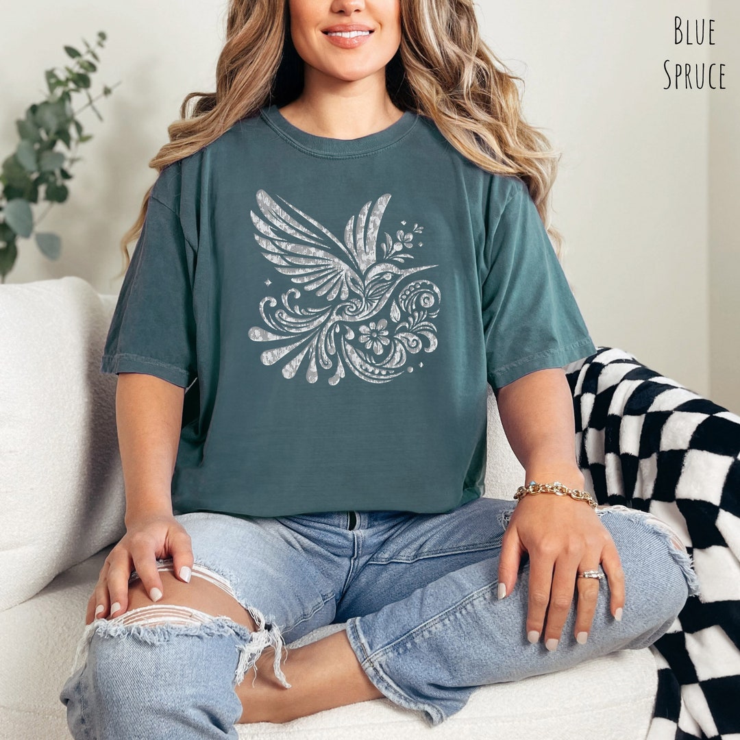 Hummingbird Shirt, Bird Shirt, Bird Nerd Shirt, Bird Gift, Birdwatching ...