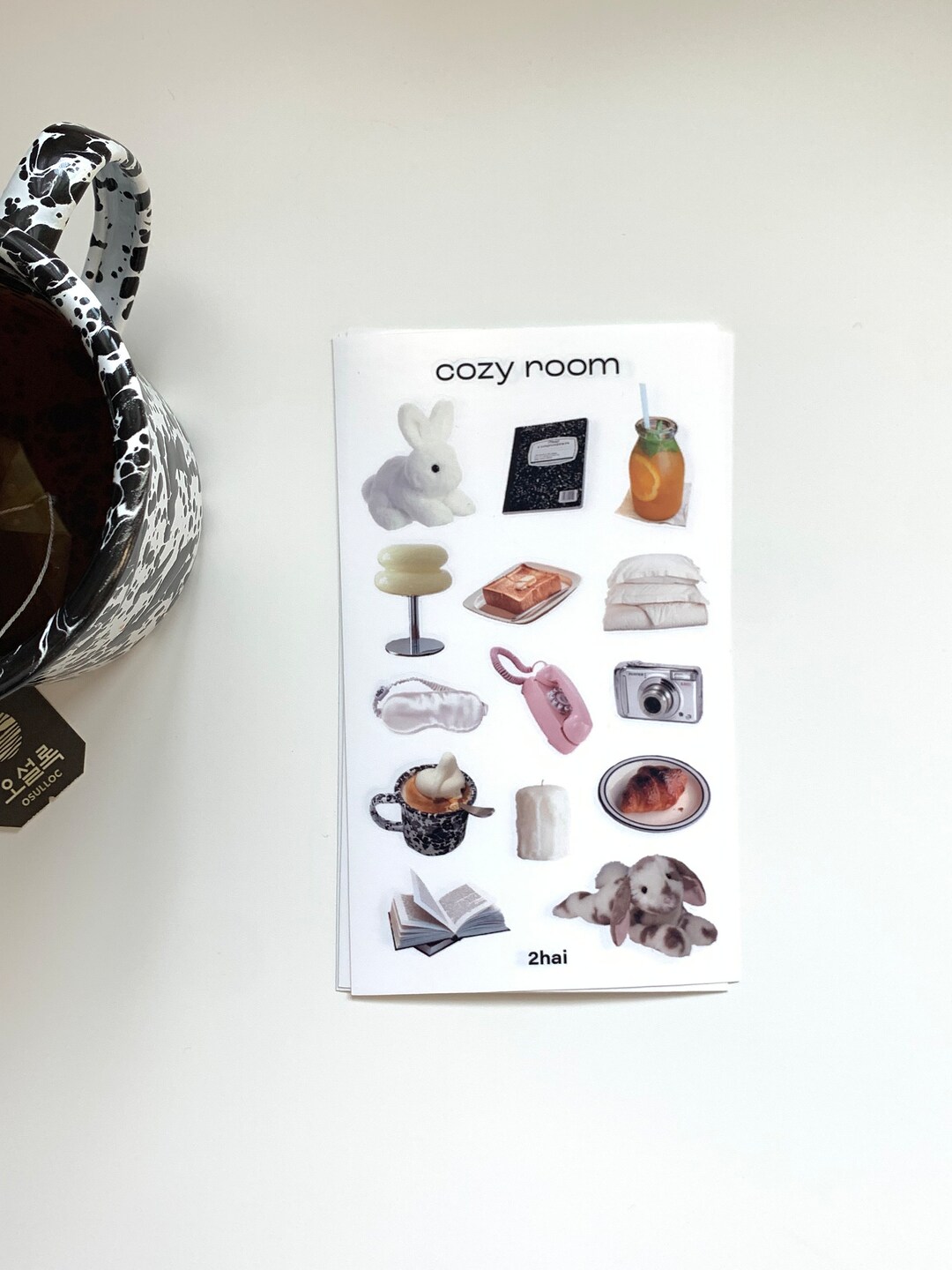 Cozy Room Object Sticker Sheet (y2k, Png, Jpeg,aesthetic, Korean, Cute ...