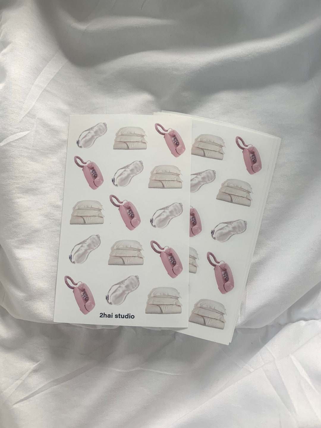 Bedtime Object Sticker Sheet (y2k, Png, Jpeg, Aesthetic, Korean, Cute ...