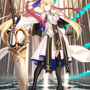 NA FGO Fate Grand Order Morgan Oberon Koyan Castoria Endgame 1700 Sq - Etsy