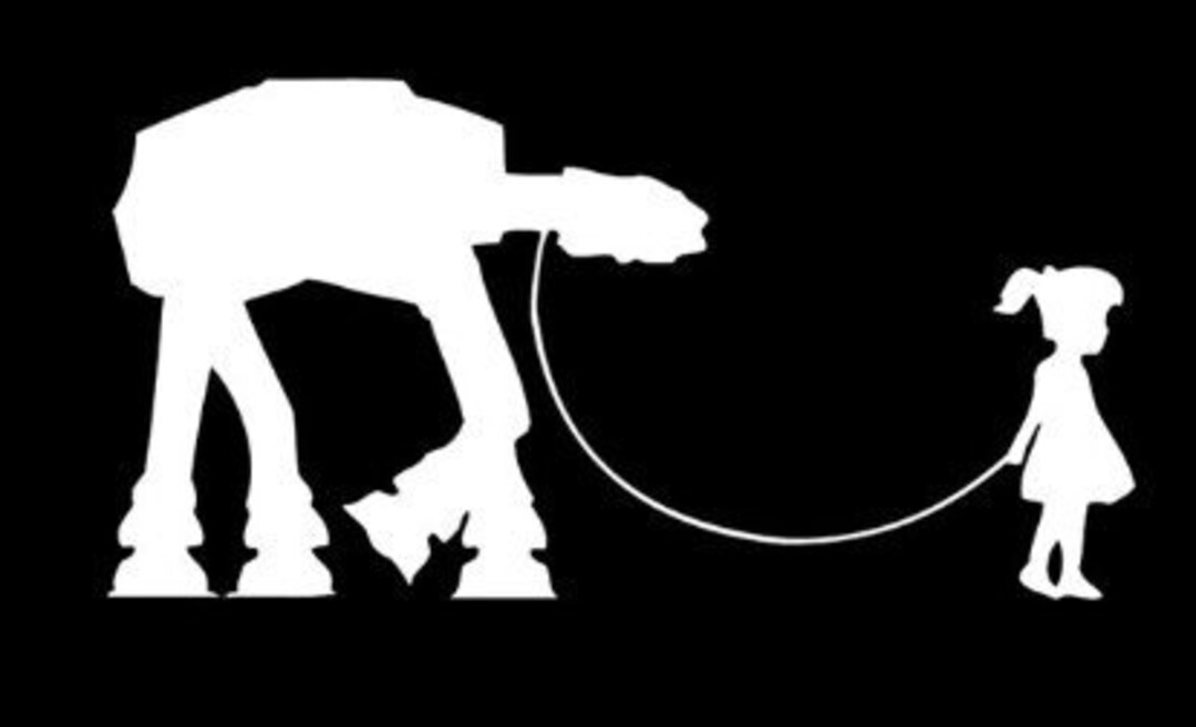 Plotter Svg Cricut Star Wars AT-AT Template - Etsy