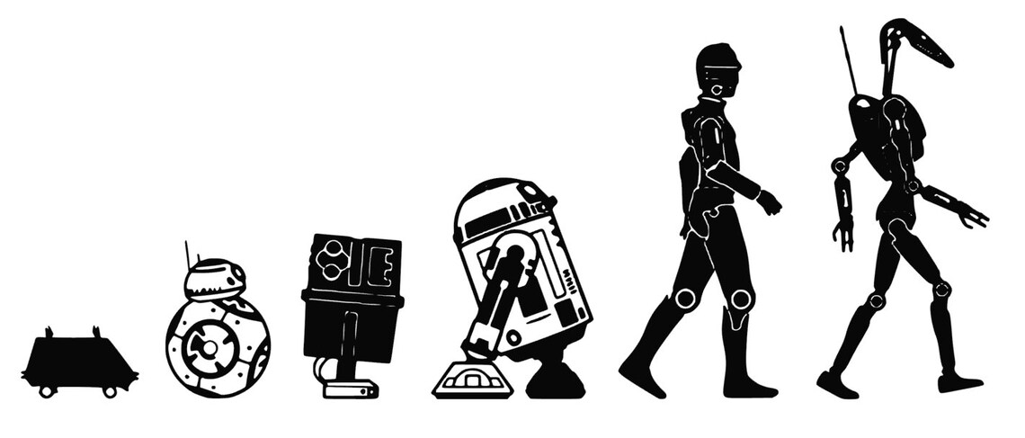 Plotter Svg Cricut Star Wars Droid Template - Etsy