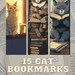 15 Cat Bookmarks Marque Page, Instant Download, Bookmark Bundle, Cute ...